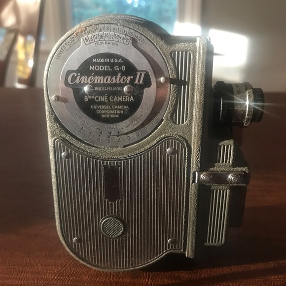 Cameras, Photo & Video | Vintage Cinemaster Ii Model G8 8mm Wind Up ...
